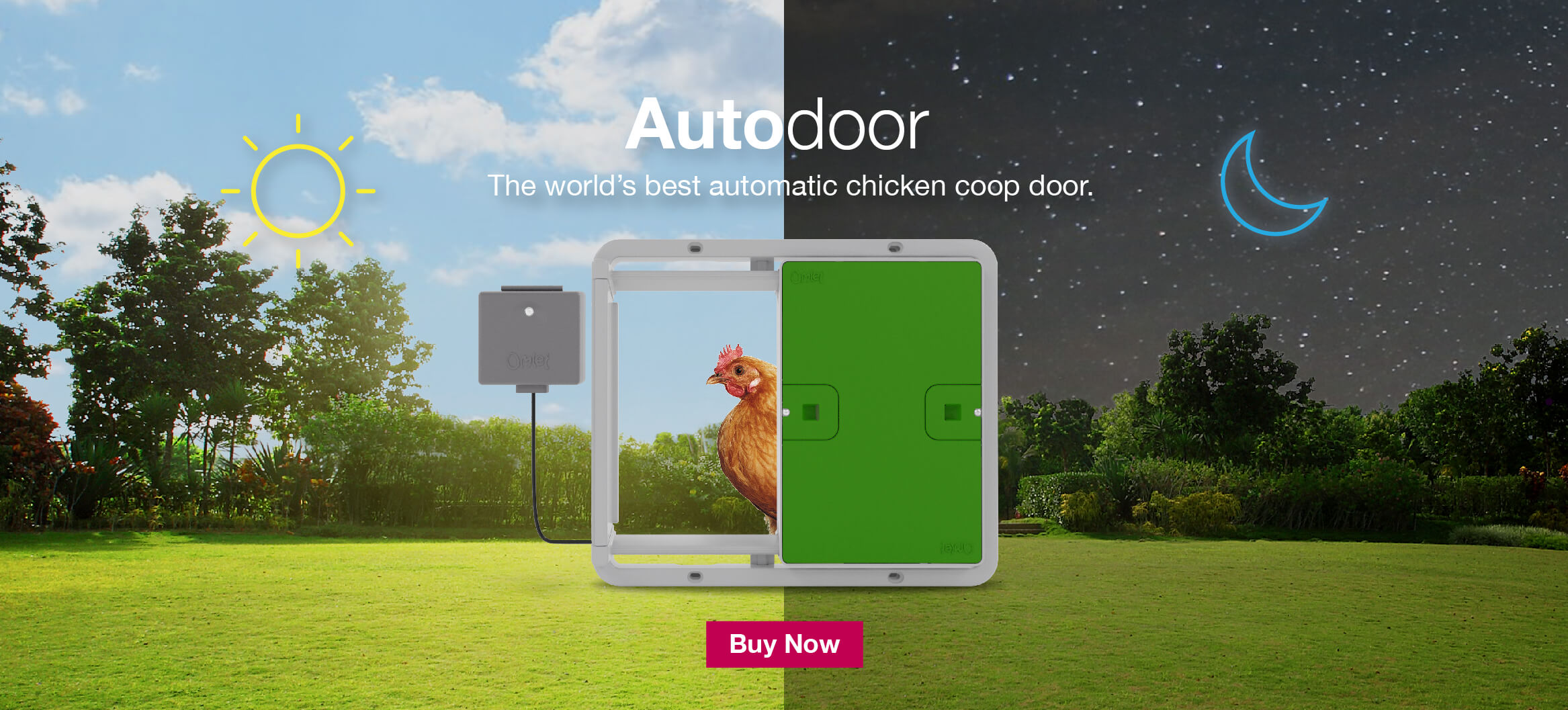The Autodoor Has Arrived! - Omlet Blog US